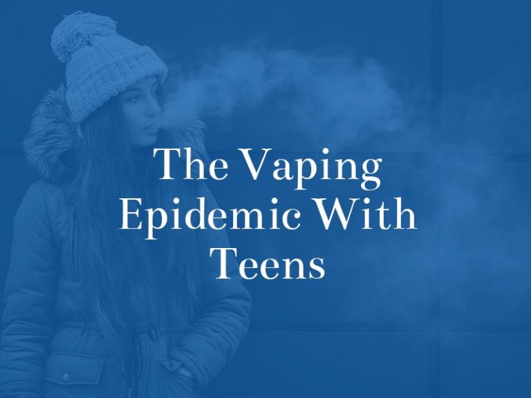 The Rise in Vaping Among Teens & Tweens | The Dunken Law Firm